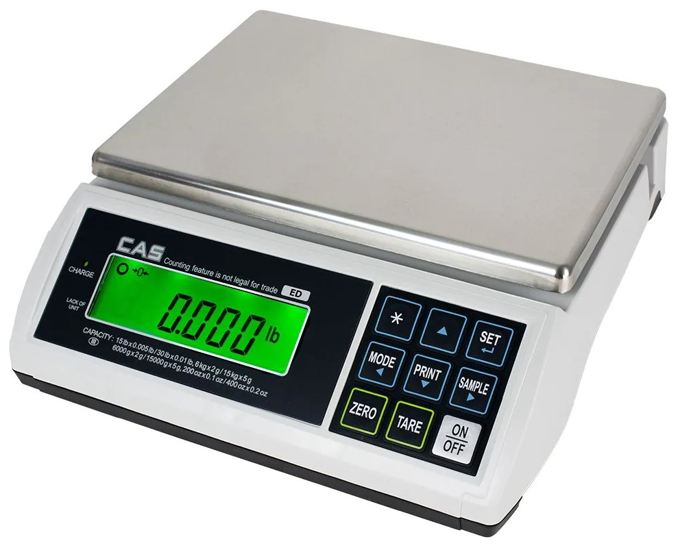 CAS ED Series Compact Bench Scale | PENINSULA SCALE